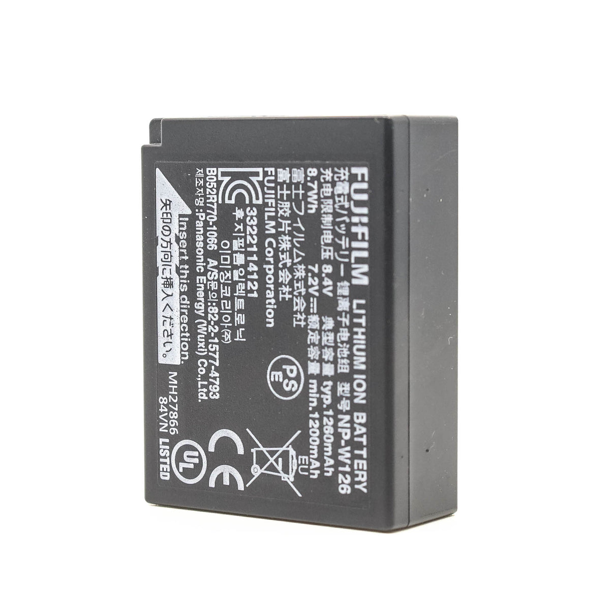 Fujifilm NP-W126 Battery – Camera Market